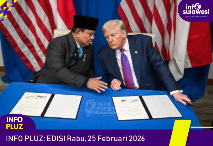 INFO PLUZ: EDISI Rabu, 25 Februari 2026 - Info Sulawesi